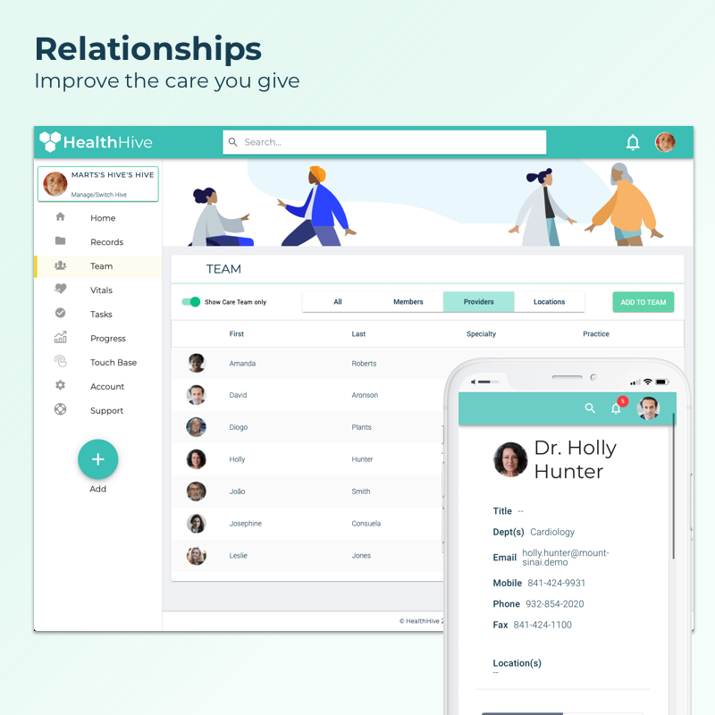 HealthHive, PBC | Resident & Family Engagement Solution