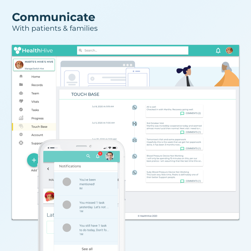 HealthHive, PBC | Resident & Family Engagement Solution