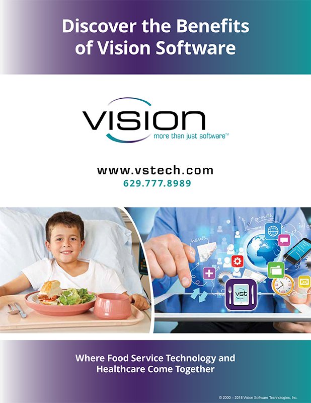 Vision Software - VST Suite | Dietary Management Solution