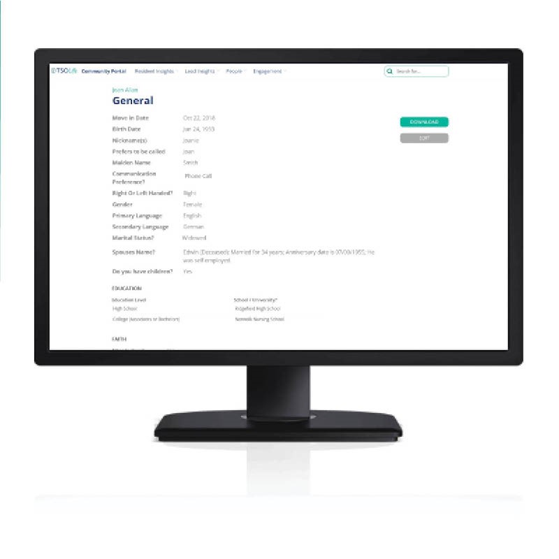 TSOLIFE | Resident & Family Engagement Solution