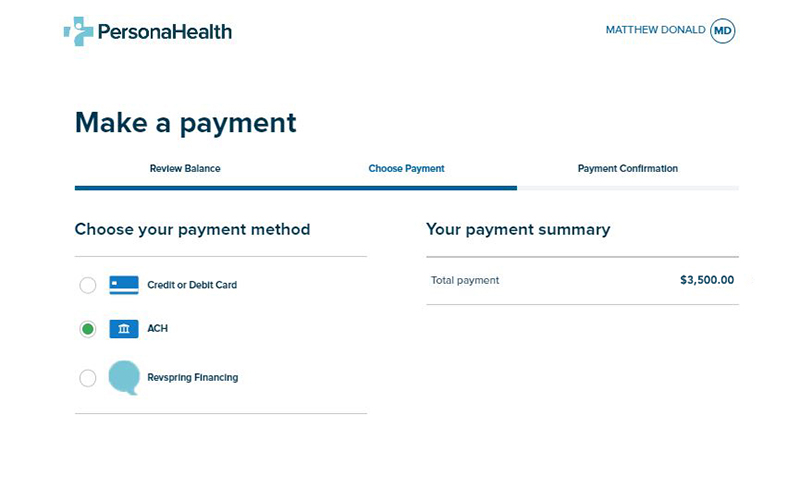 RevSpring LTPAC Engagement and Payments Solution | Payments Solution