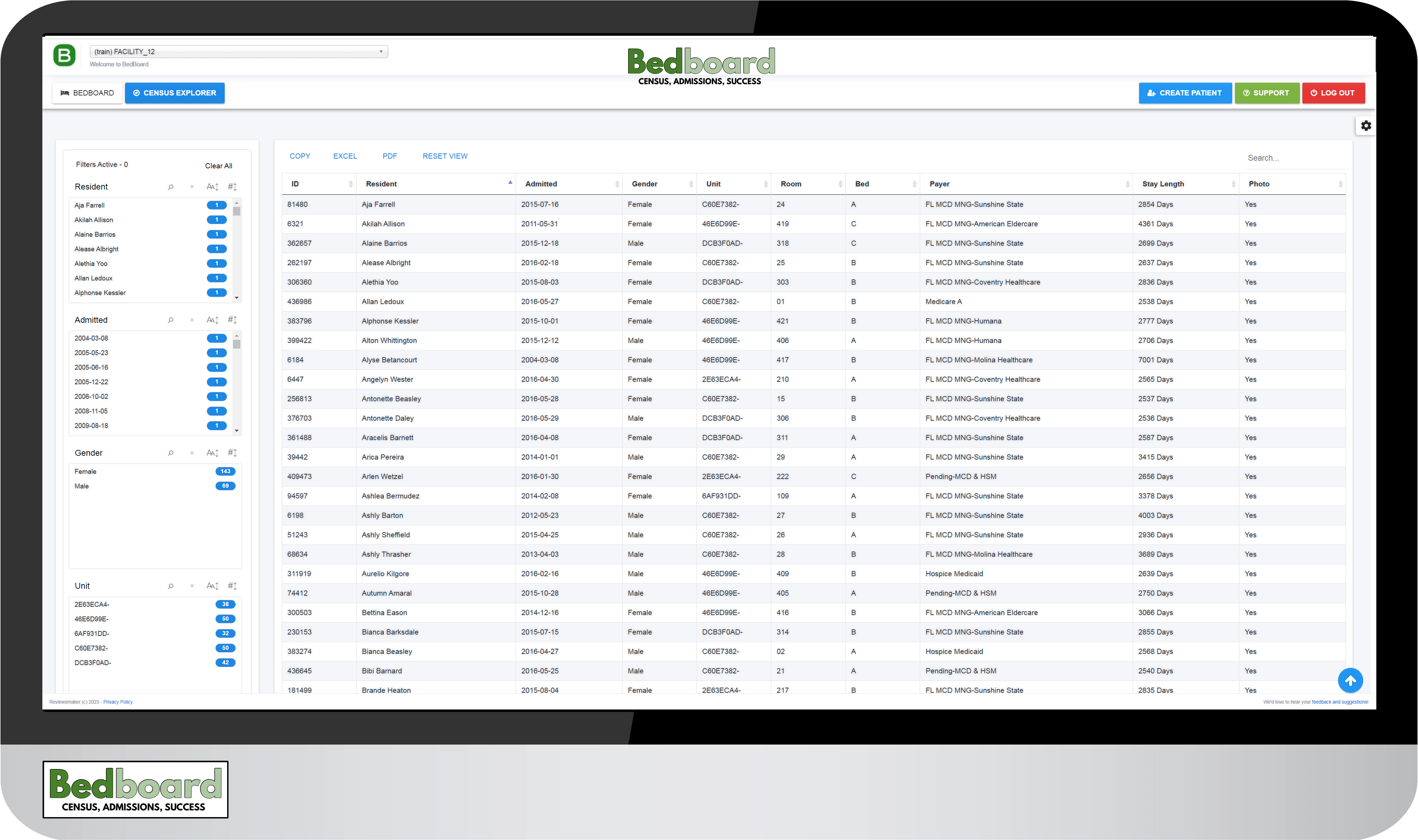BedBoard | Admission Management Solution
