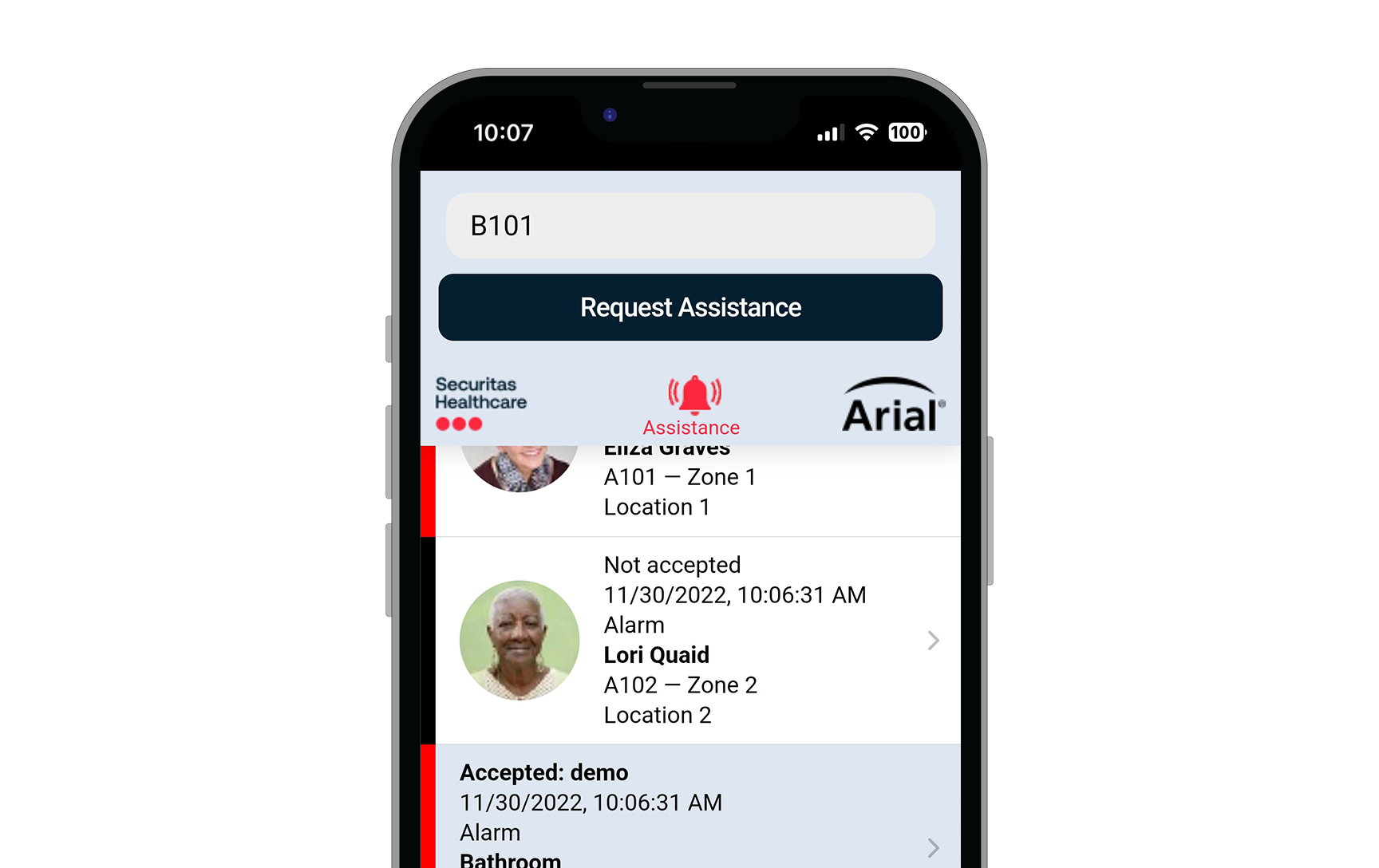 Arial Emergency and Nurse Call | Devices Solution