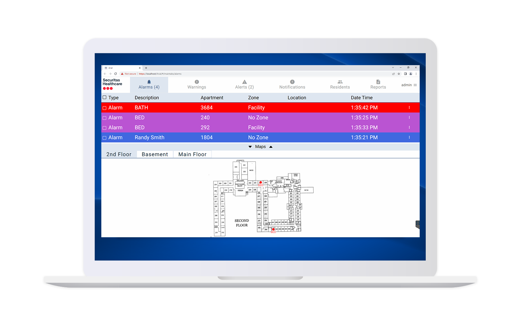 Arial Emergency and Nurse Call | Devices Solution