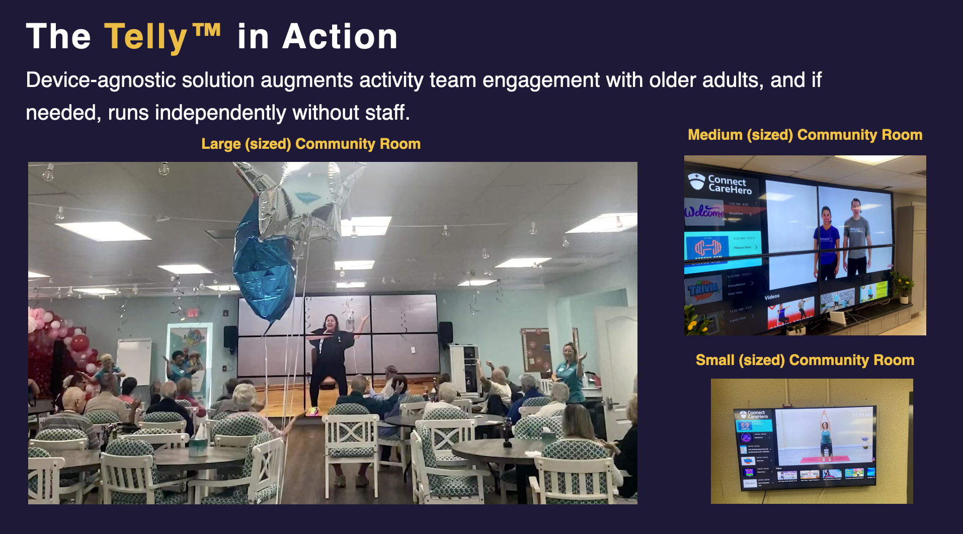 Telly (powered by ConnectCareHero) | Resident & Family Engagement Solution