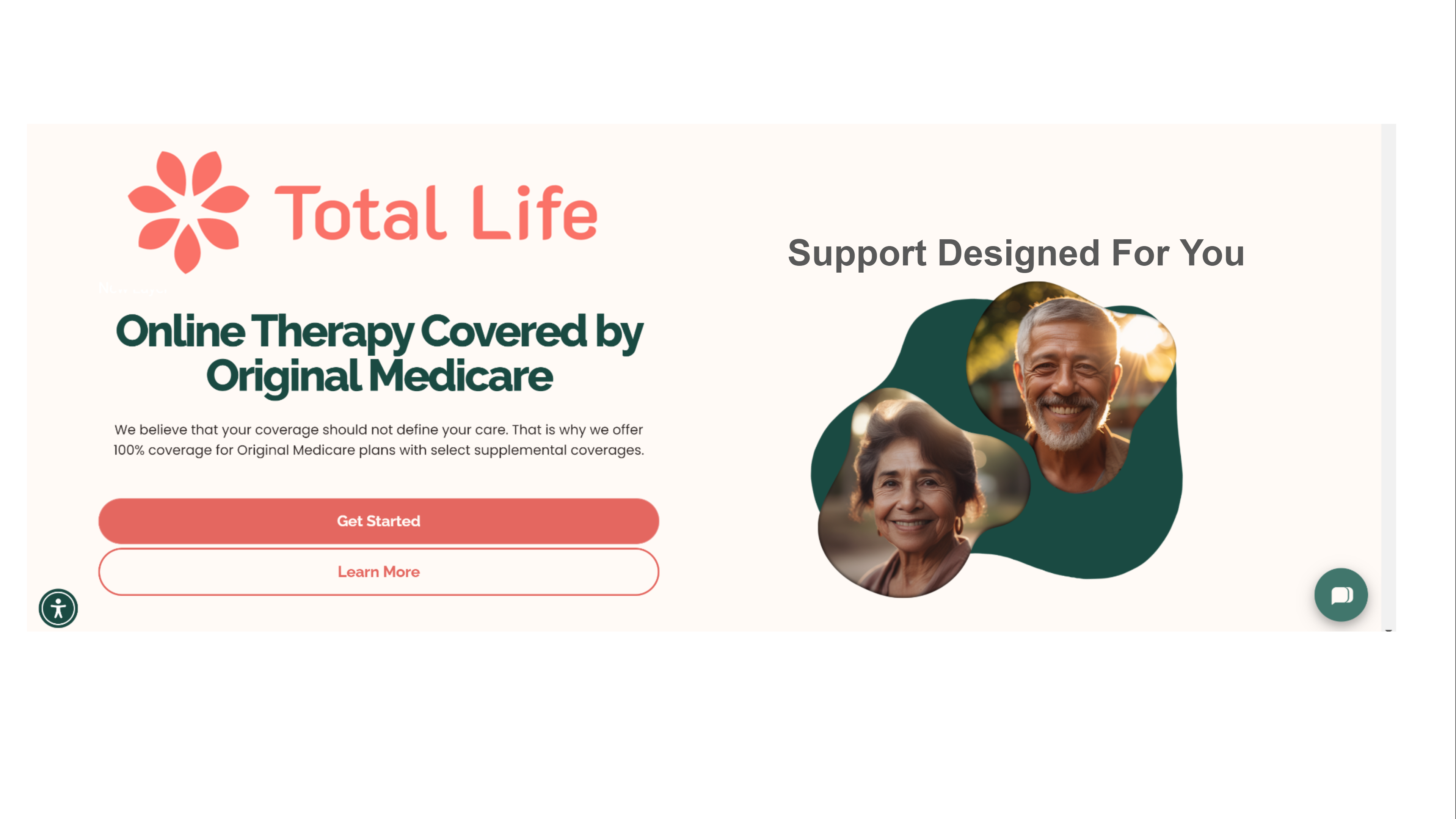 Total Life Behavioral Health Support for Older Adults | Telehealth Solution