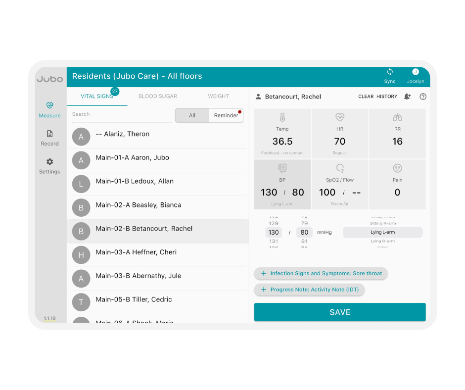 VitalLink by Jubo | Devices Solution