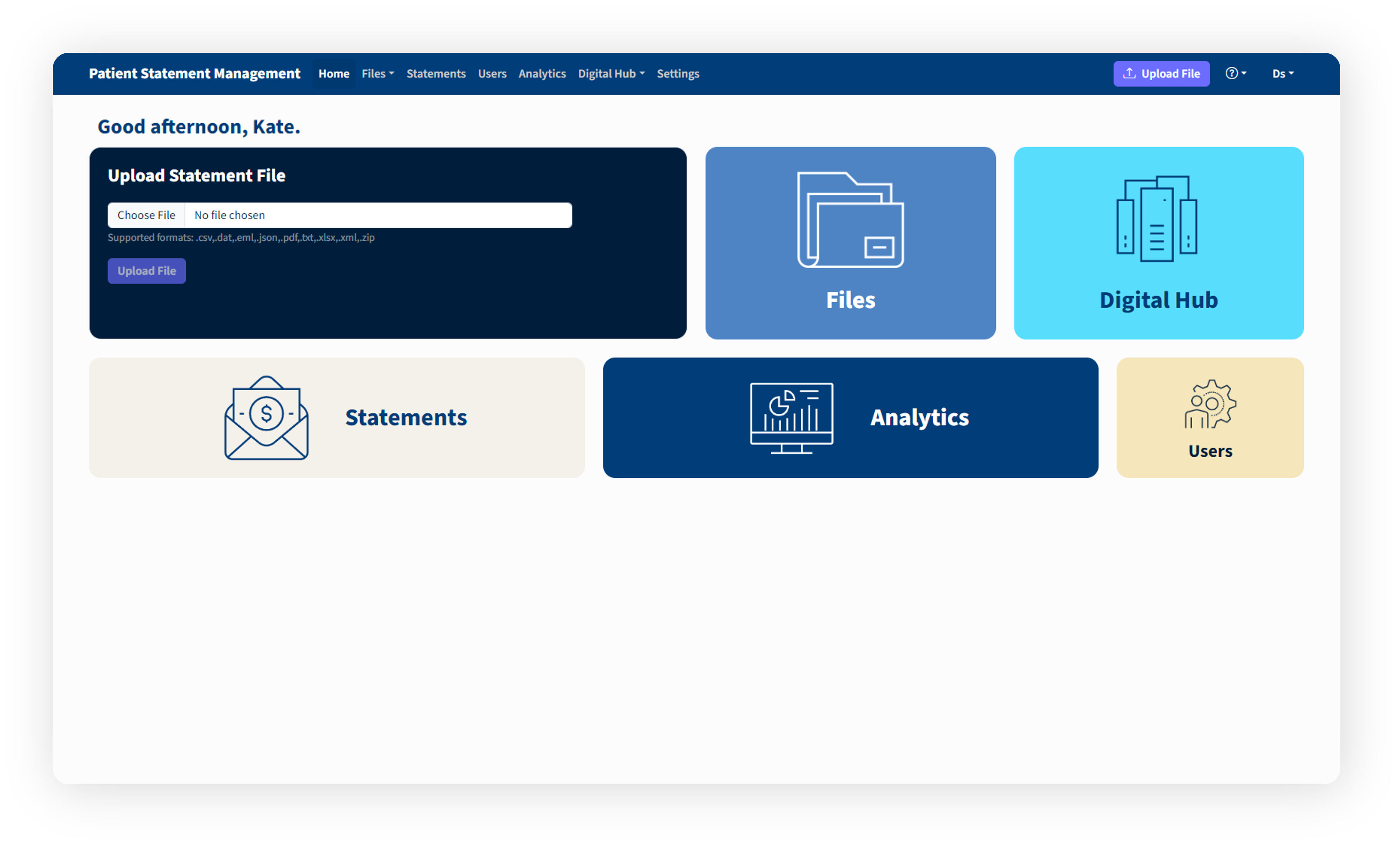 Patient Payment and Statement Management | Payments Solution
